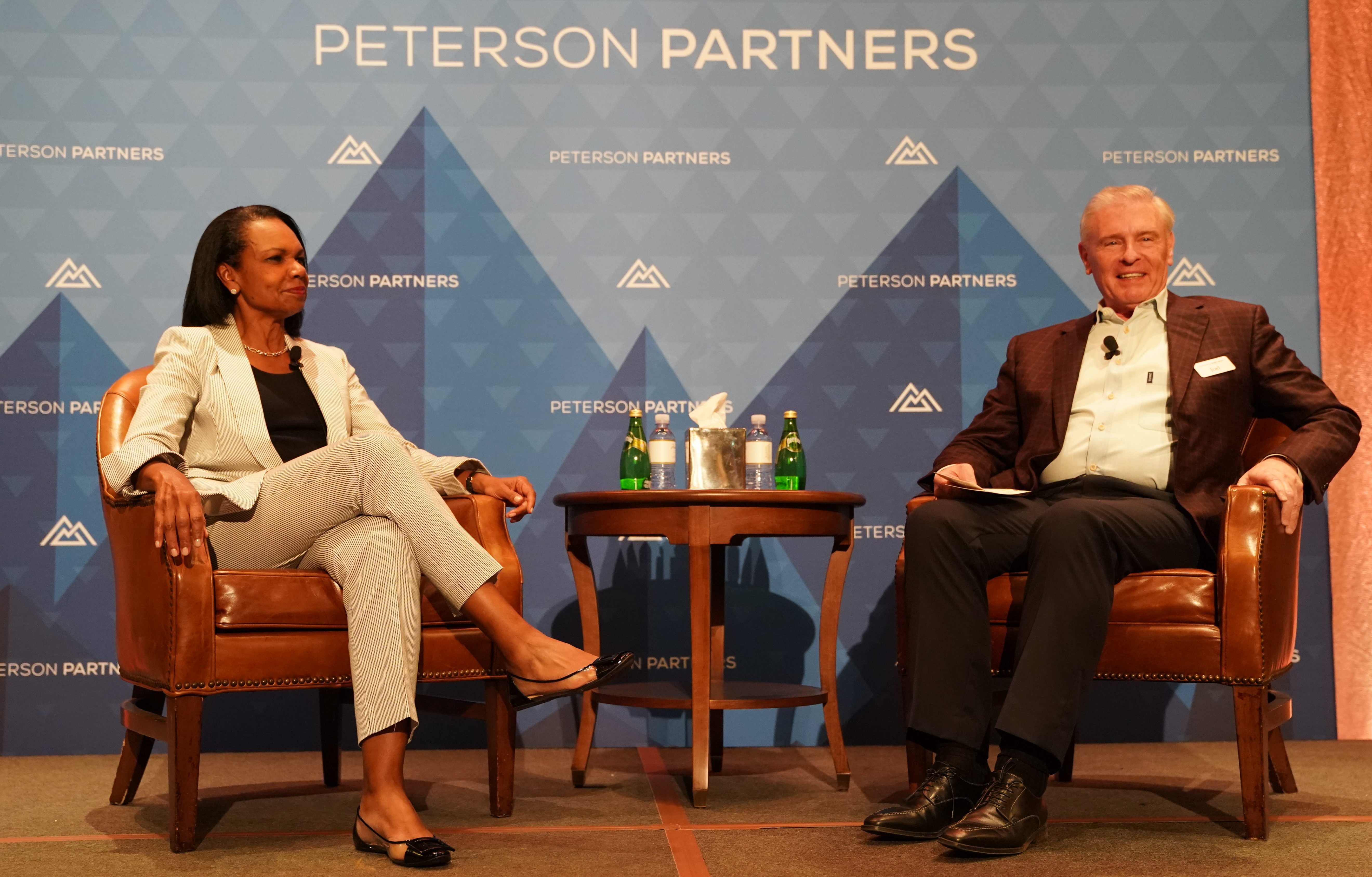 Condoleezza Rice speaks at Peterson Partners’ annual Investor & CEO ...